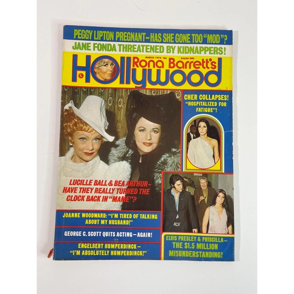 Rona Barrett | Other | Vintage Rona Barretts Hollywood Magazine ...